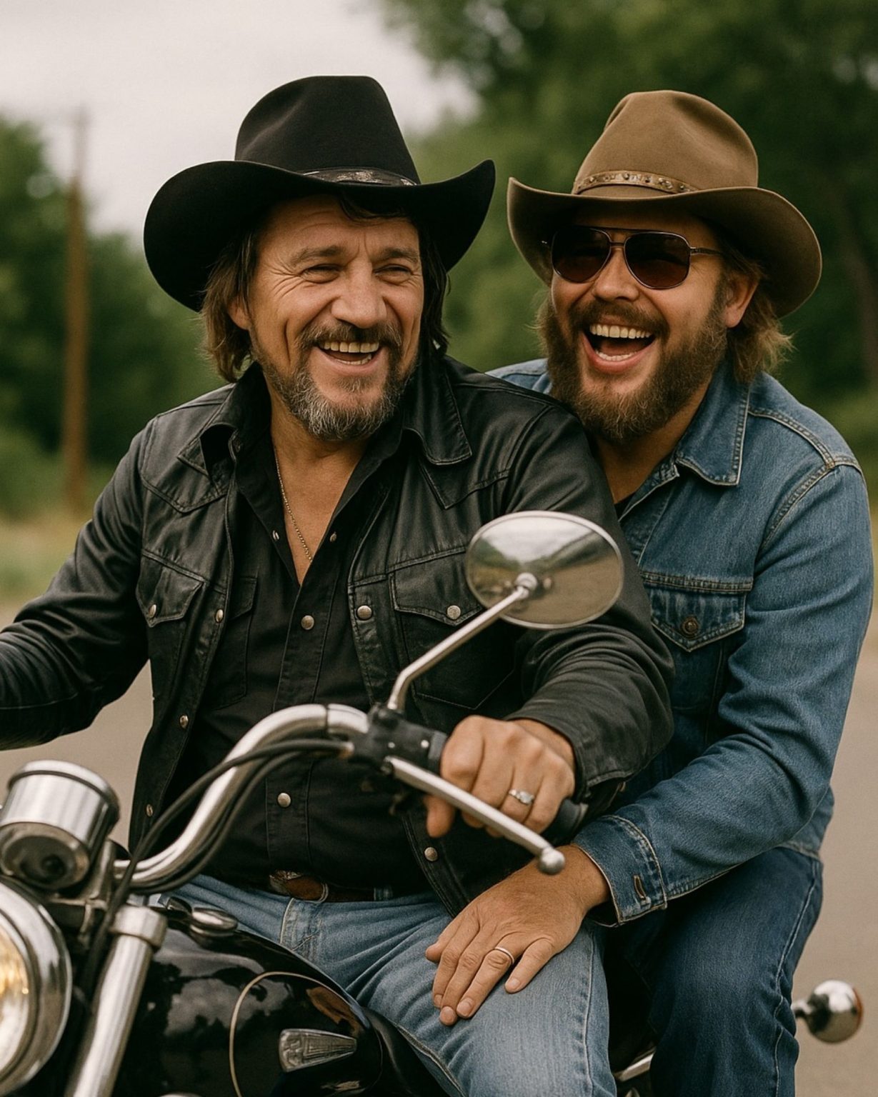 In the summer of 1983, two giants of country music — Waylon Jennings ...