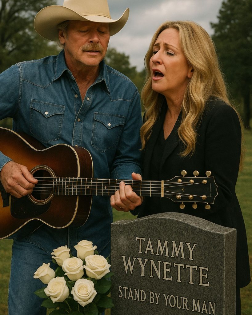 THE SONG THAT PLAYED AT TAMMY WYNETTE’S GRAVE. They said it wasn’t ...