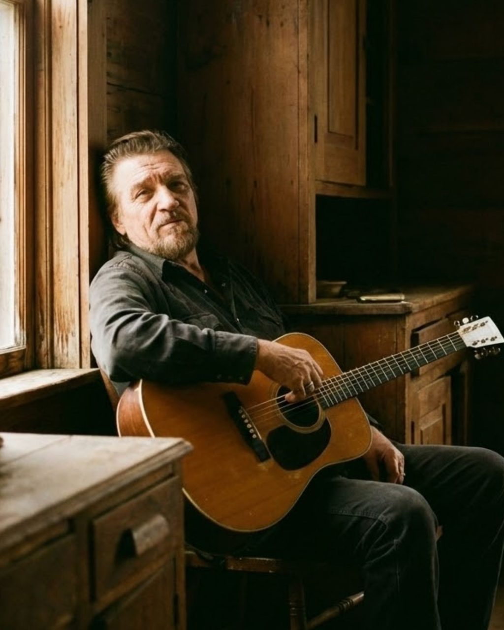 THE OUTLAW WHO SPENT A LIFETIME FIGHTING… WENT QUIET AT THE END. Waylon ...