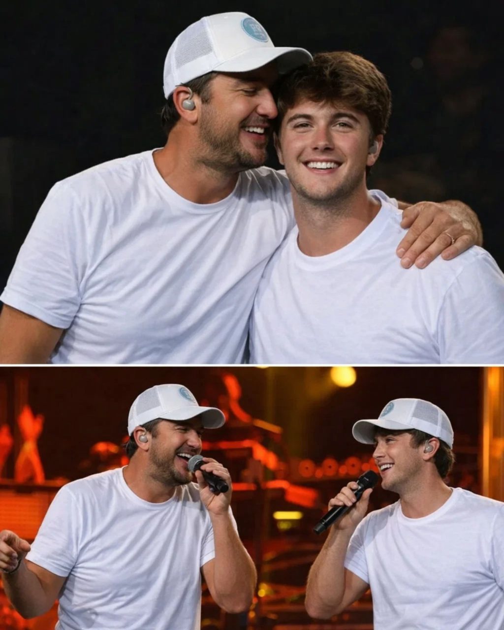 "LUKE BRYAN DIDN'T TAKE THE FINAL BOW AT THE OPRY LAST NIGHT. HIS SON ...